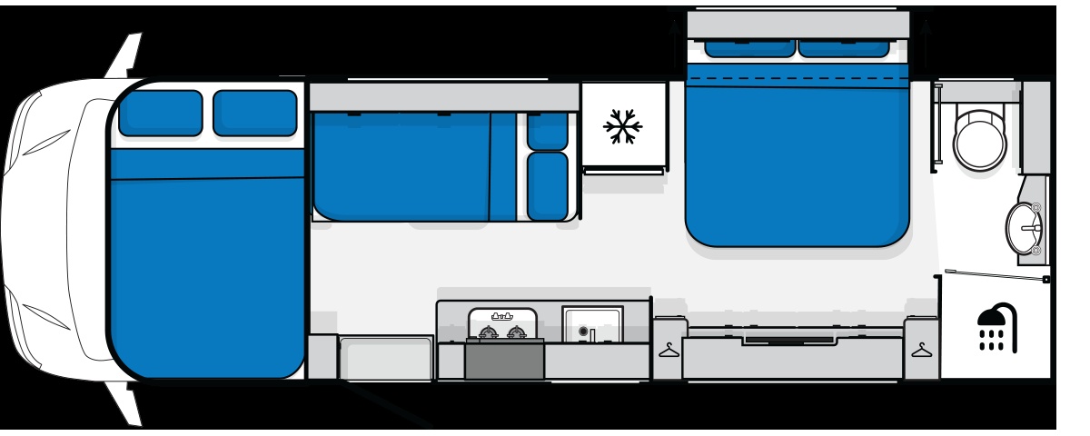 Jayco 6 Berth Royale | Let's Go Motorhomes