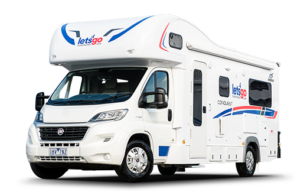 Jayco 2 + 1 Berth Escape Campervan For Hire | Lets Go Motorhomes