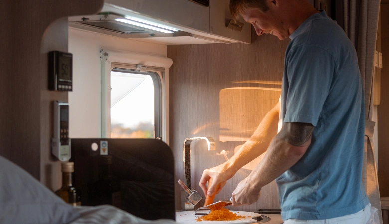 Complete Guide To Cooking In A Campervan | Lets Go Motorhomes