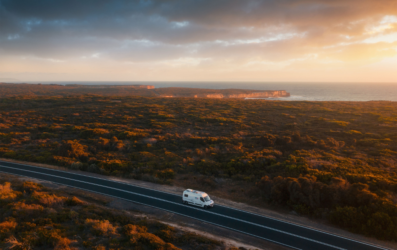 Jayco 2 + 1 Berth Escape Campervan For Hire | Lets Go Motorhomes