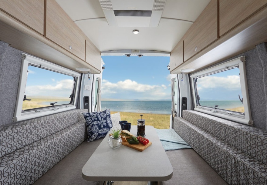 Jayco 2 + 1 Berth Escape Campervan For Hire | Lets Go Motorhomes